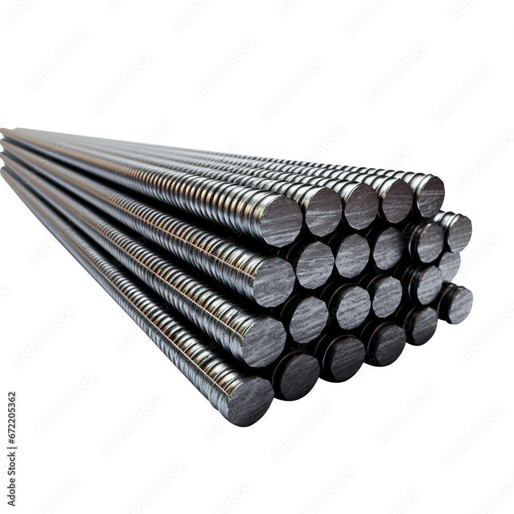 Steel reinforcement bars isolated on transparent background Remove png ...