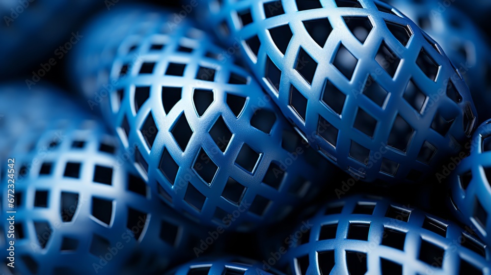The vibrant blue ball shimmers with a mesmerizing energy, drawing you ...