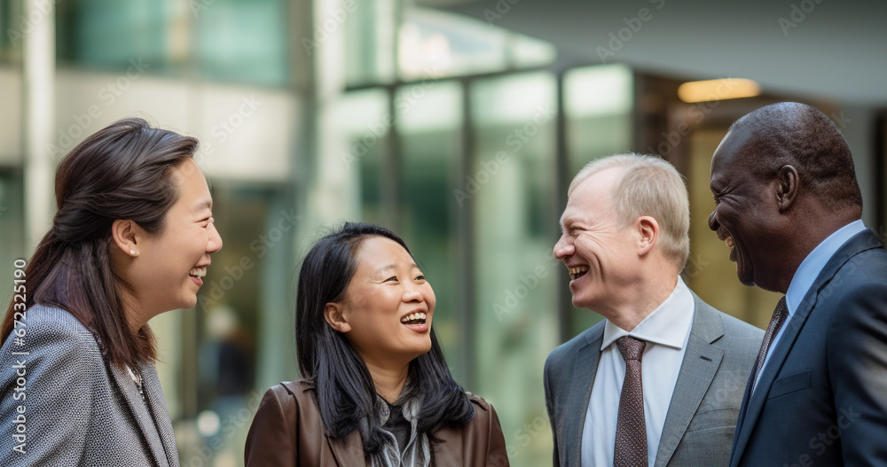 Beautiful Race and Ethnicity Diversity at Work. People From Different ...