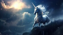 Unicorn Fantasy Illustration Free Stock Photo - Public Domain Pictures