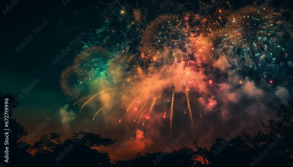 July 4th celebration ignites explosive firework display in Milky Way ...