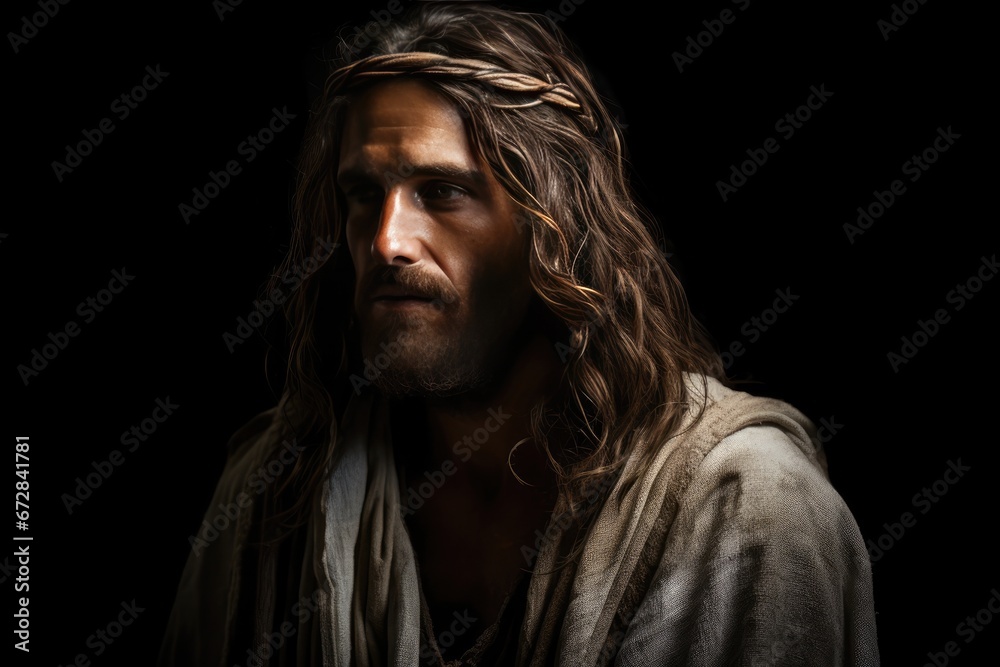 Iconic Figure Representing Jesus Christ Stock Photo | Adobe Stock