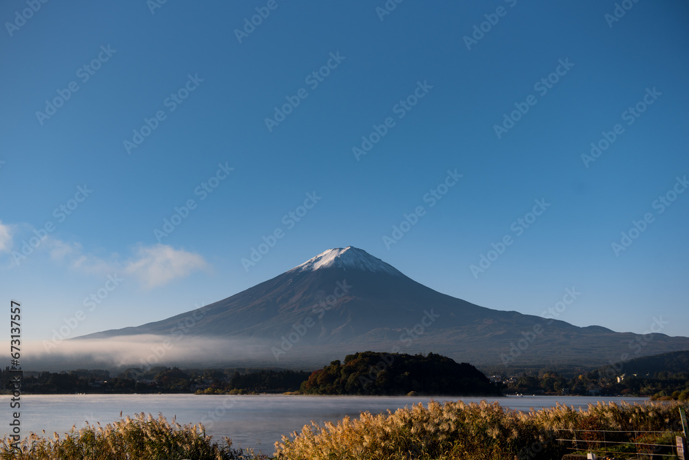 Landscape of Fuji Mountain. Iconic and Symbolic Mountain of Japan ...
