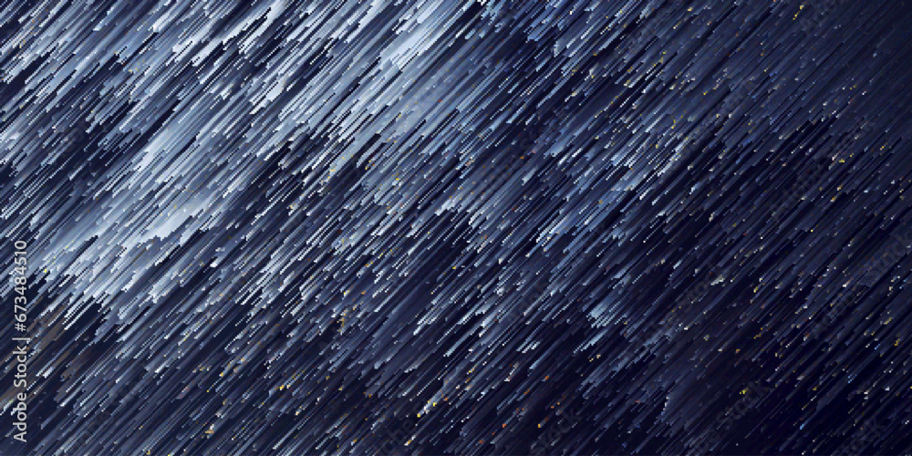 Big data flow in pixel art style. Futuristic cosmic glowing pixel ...