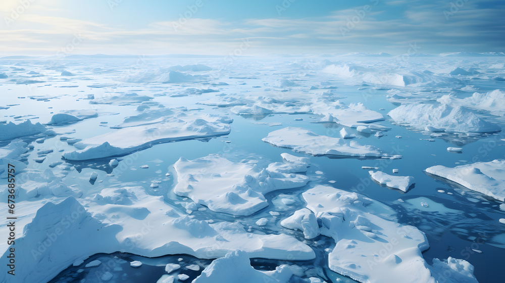 An awe-inspiring aerial view of the rapidly vanishing ice sheets in the ...