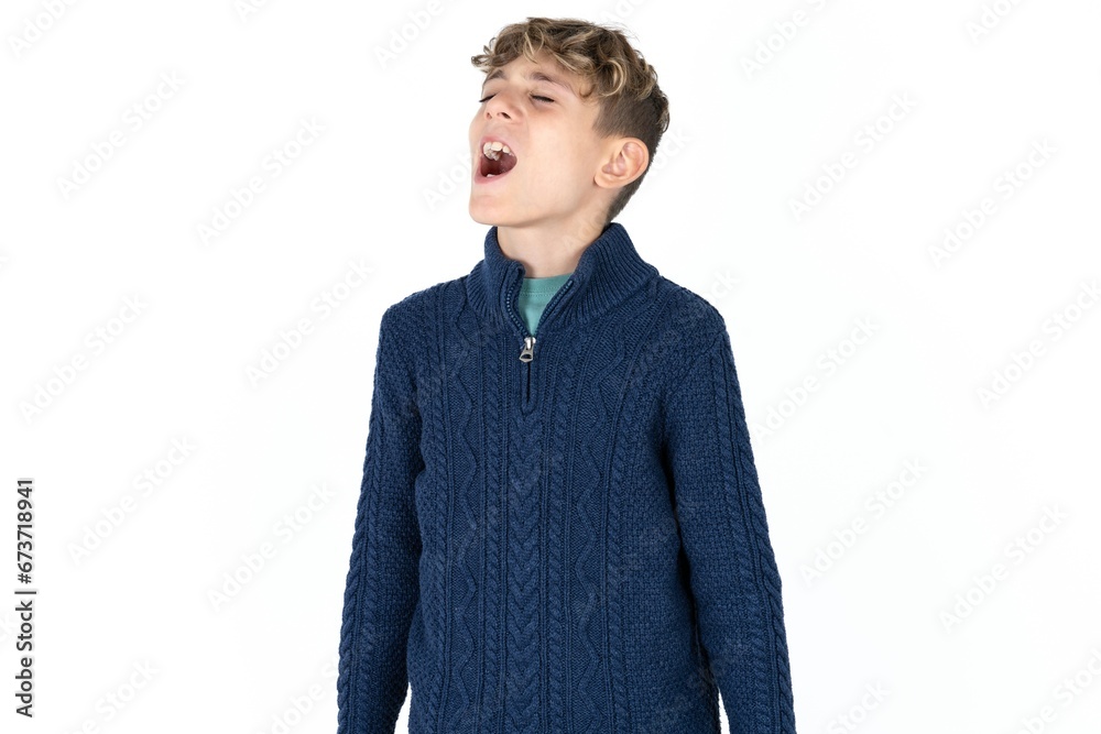 Caucasian teen boy angry and mad screaming frustrated and furious ...
