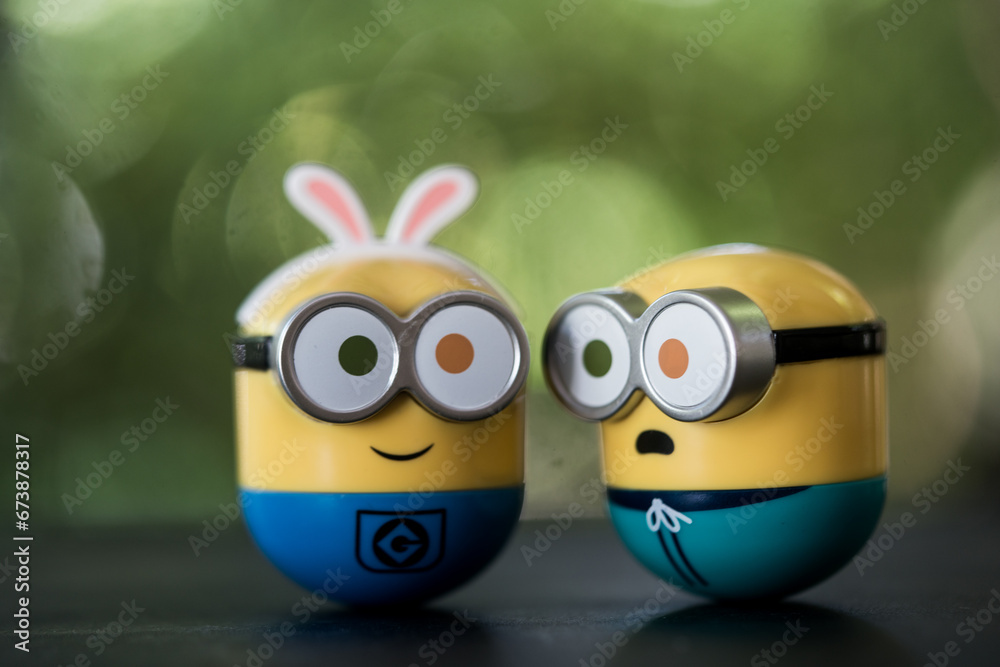 Stock-Foto „Bangkok, Thailand - November 6, 2023 : A Minions Random Box ...