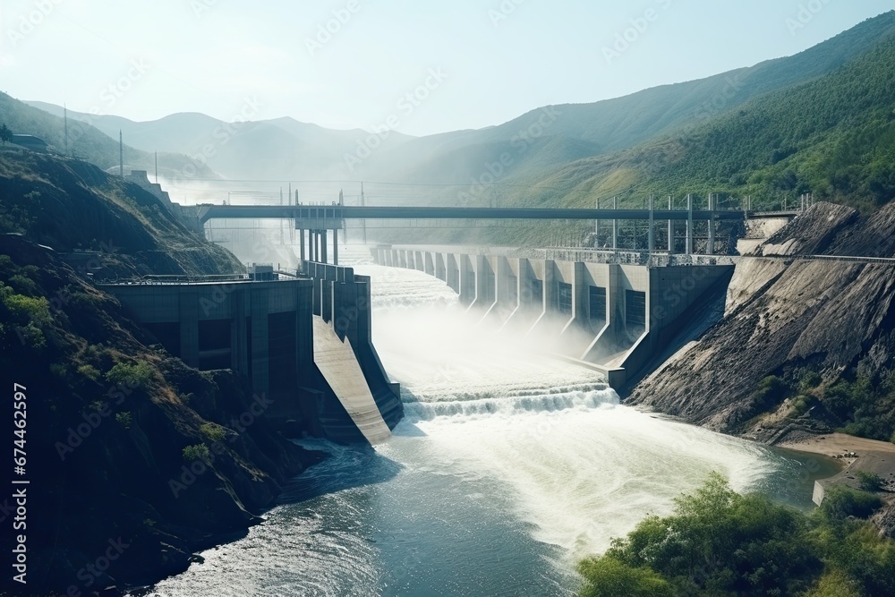 Renewable energy sources: hydroelectric power plants, heat pumps and ...