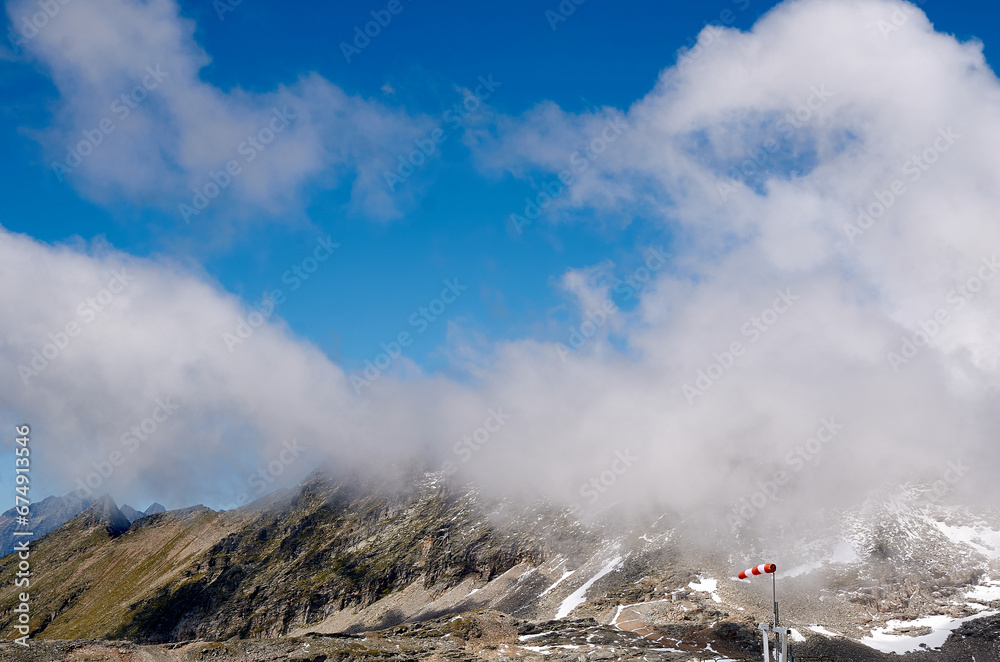 Another windy day in the Alps Stock Photo | Adobe Stock