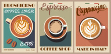 Coffee Vintage Retro Poster Free Stock Photo - Public Domain Pictures