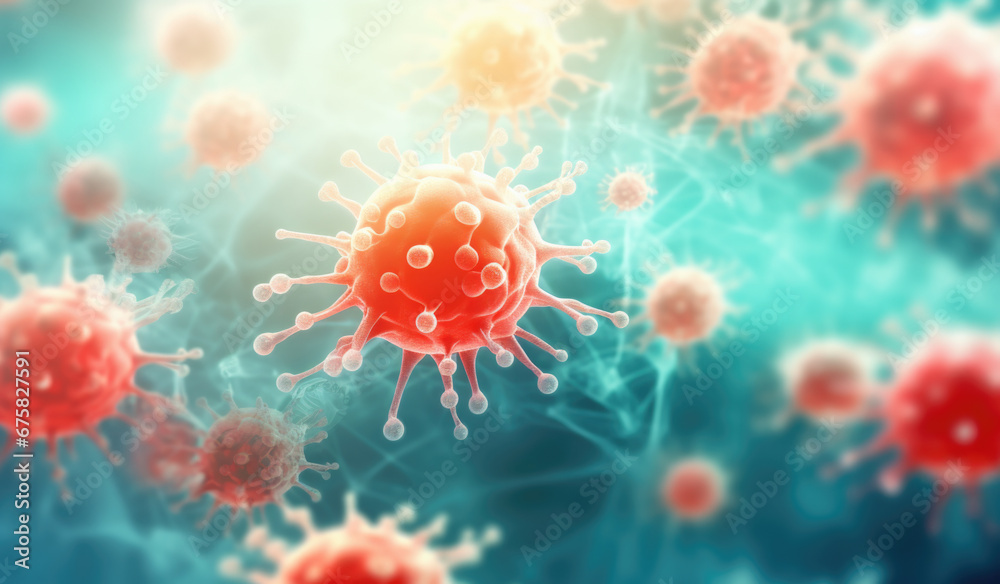 Cell division under a microscope. Cloning Cells. Cell mitosis. Stock ...