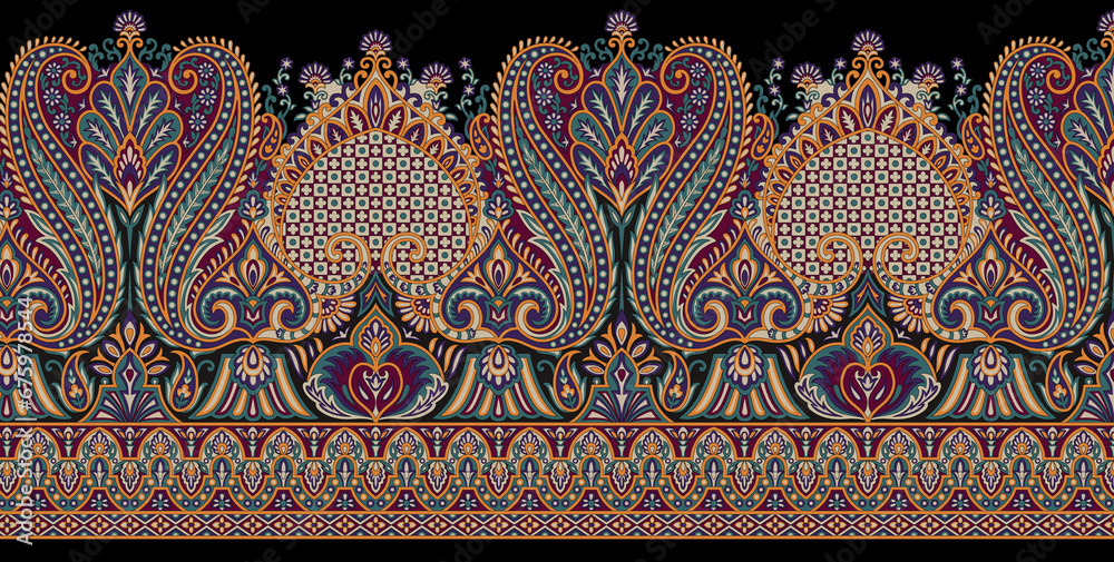 beautiful multi color seamless pattern illustration all over repeat ...