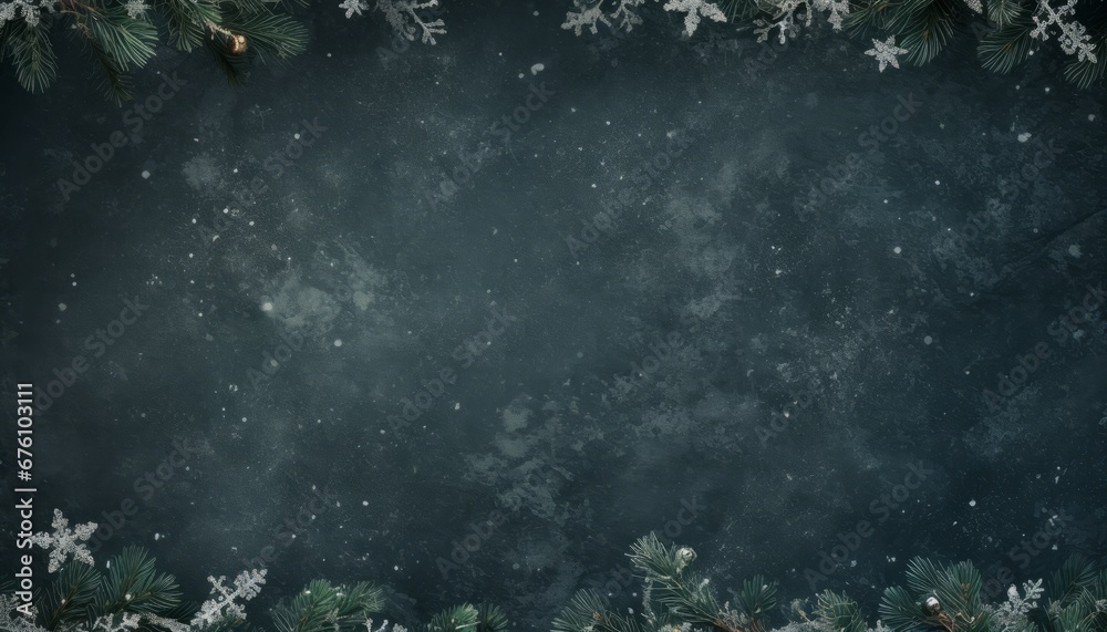 Elegant and festive christmas square shaped layout background with ...