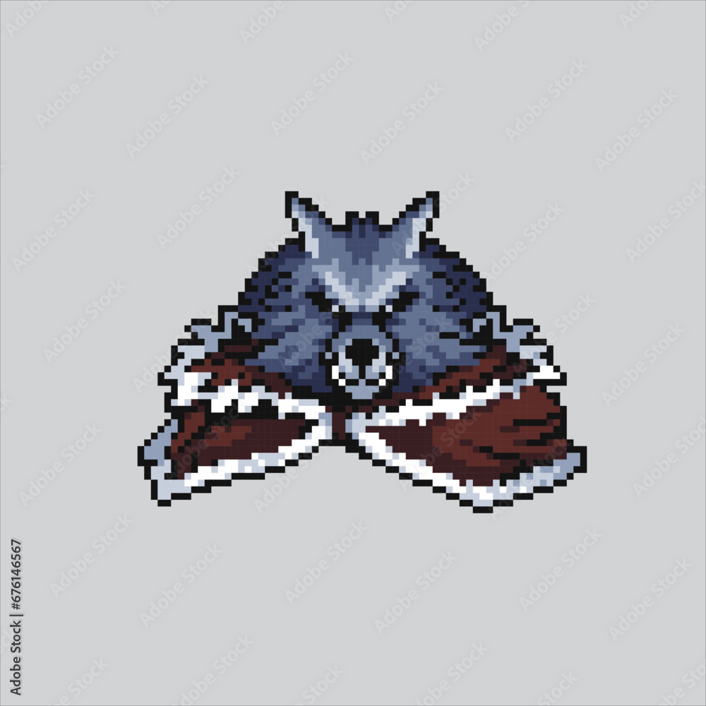 Pixel art illustration Werewolf. Pixelated Werewolf. Werewolf pixelated ...