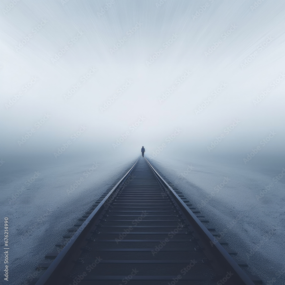 Vanishing Point Weirdcore Dada Surreal Lofi Album Cover Art - Minimal ...