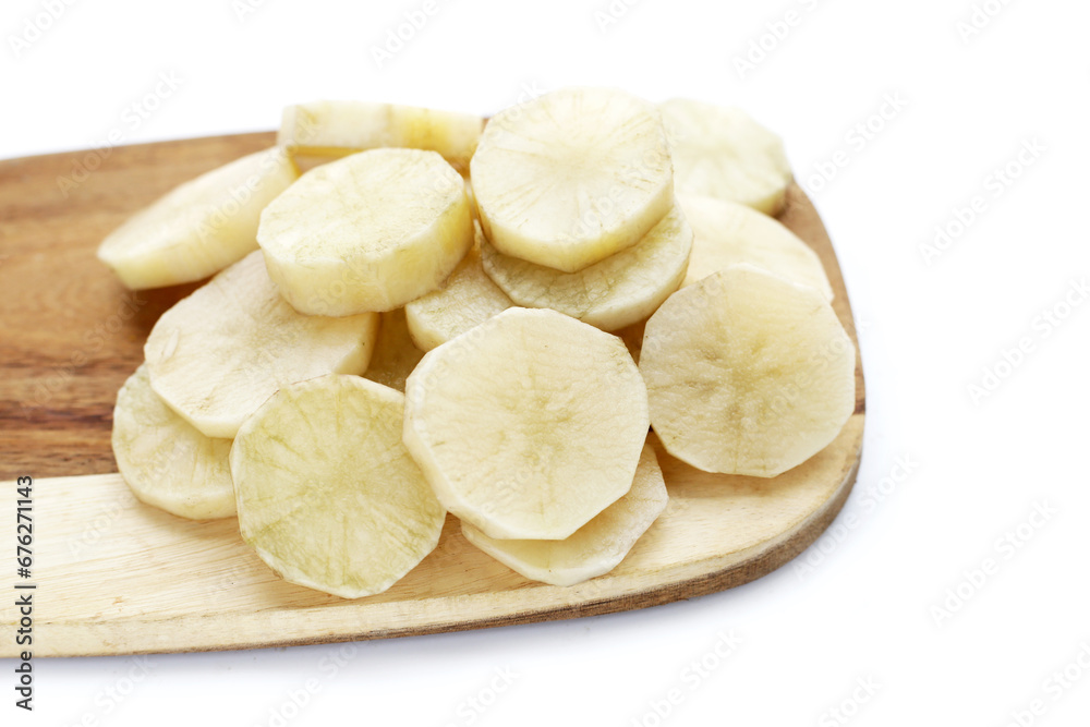 Snow lotus or smallanthus sonchifolius (yacon) Stock Photo | Adobe Stock