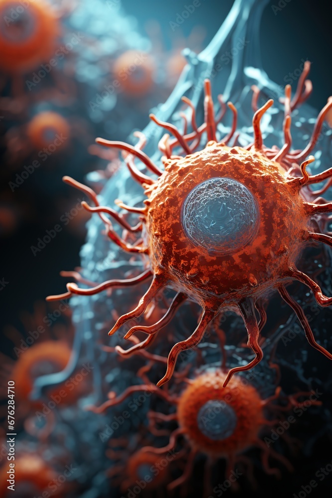 Microbacterias y organismos bacterianos. Fondo de biología y ciencia ...