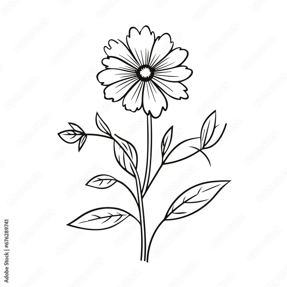 line drawing, line art png, line art prints, spring clipart, line art ...
