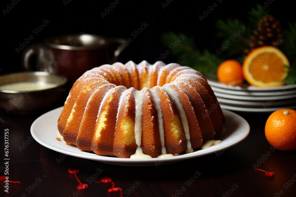 Citrus Infusion: Traditional Vanilla Pound Cake with a Hint of Orange ...