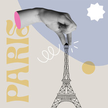 Vintage Paris Collage Poster Free Stock Photo - Public Domain Pictures