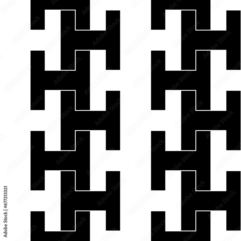 Seamless surface pattern design with tiles ornament. Image with ...