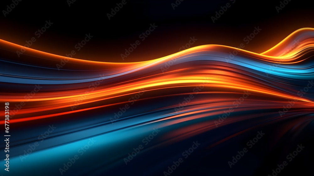 "Chromatic Harmony: In the Cosmic Symphony of Orange and Blue, Light ...
