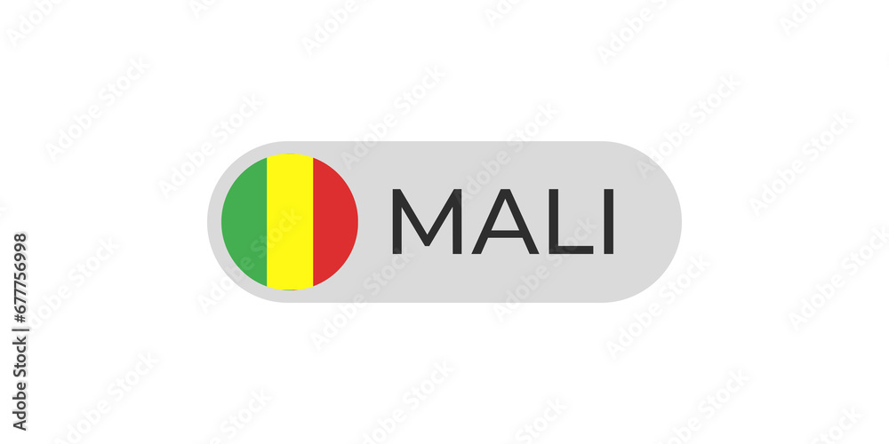 Mali flag with text transparent background file format png, mali text ...