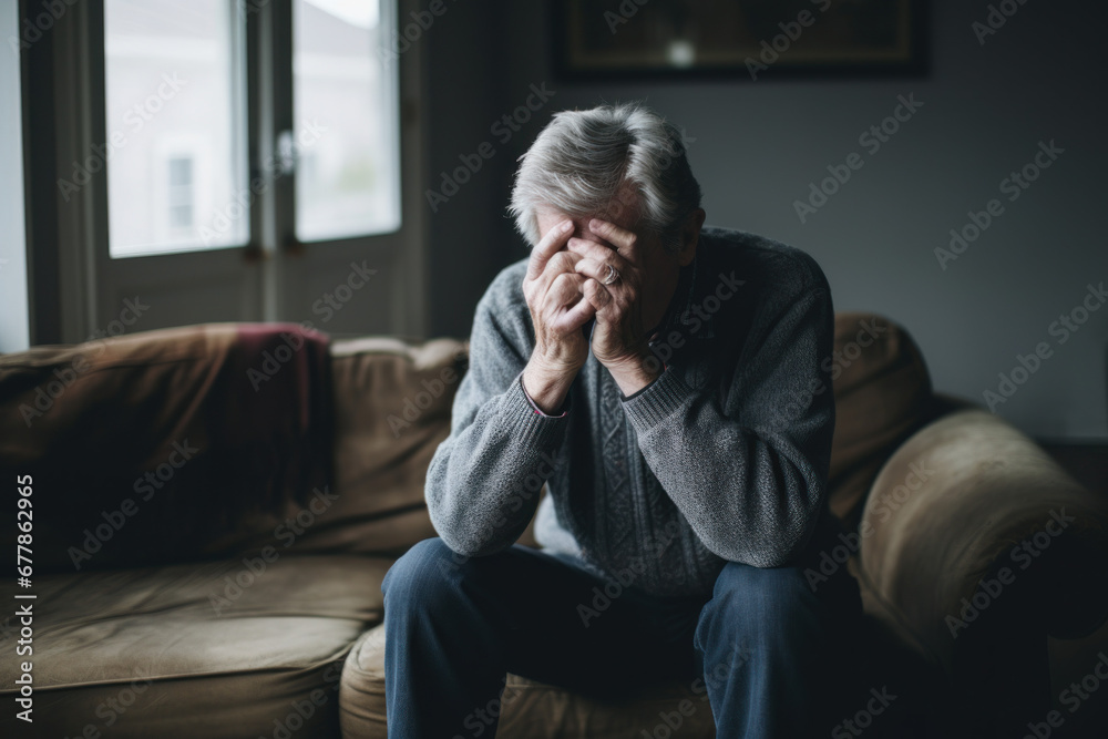 Highlighting the emotional strain of loss for seniors, underscoring the ...