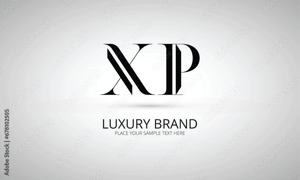 XP X xp initial logo | initial based abstract modern minimal creative ...
