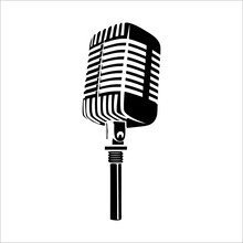 Vintage Microphone Retro Circles Free Stock Photo - Public Domain Pictures