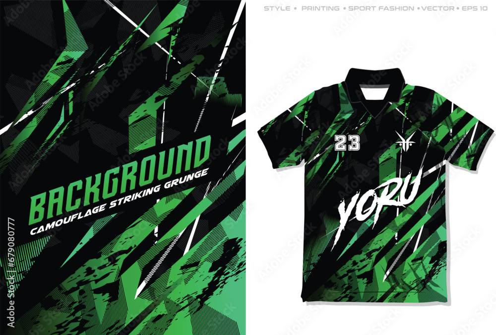 sublimation sports jersey design vector illustration, background style ...