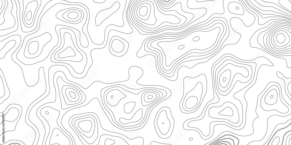 Topographic map background geographic line map with elevation ...