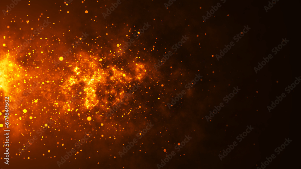 fire flame particle abstract, campfire burning fire effect, hell ...