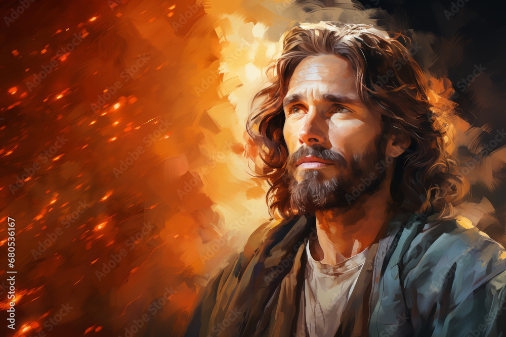 Art of Jesus in the Eucharist, expressing the true beauty of goodness ...