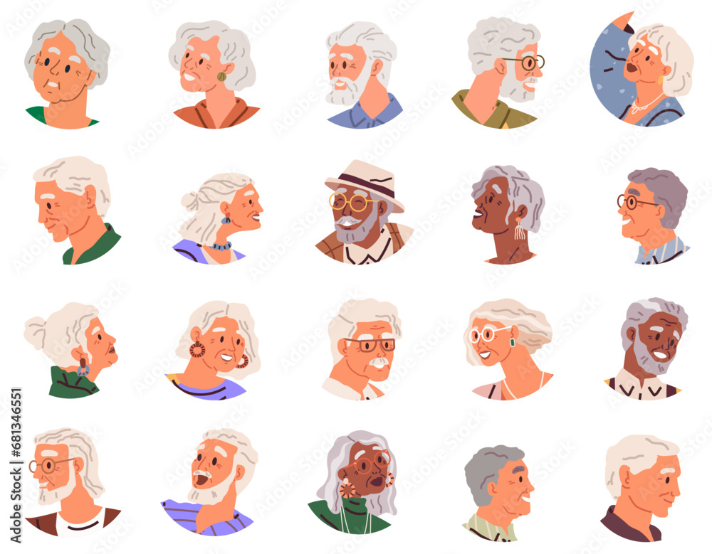 People avatar vector illustration. Identity is sum persons beliefs ...