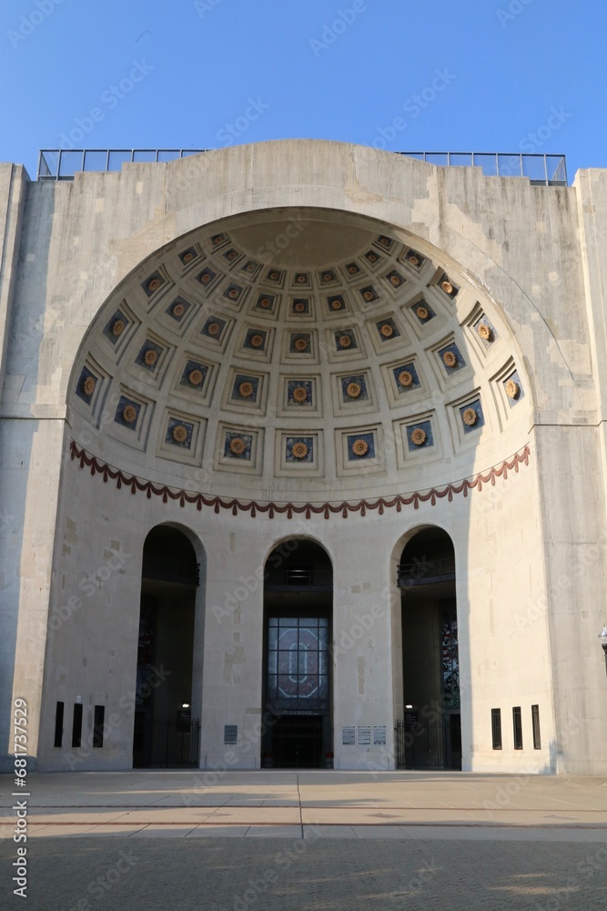 Ohio State Buckeyes football. Ohio Stadium, built in 1922, also known ...