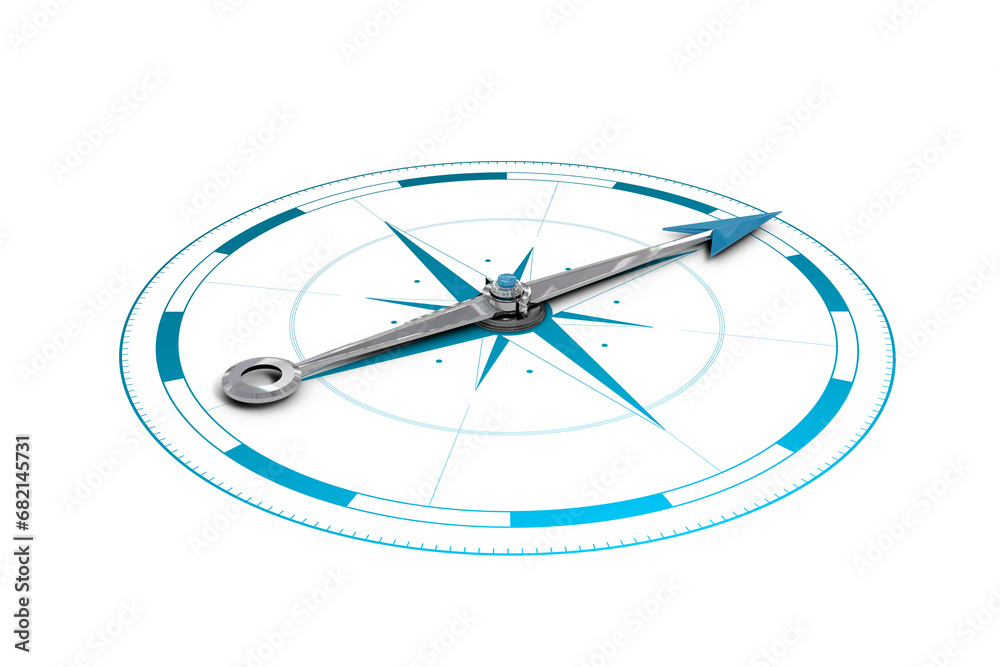 Digital png illustration of blue compass on transparent background ...