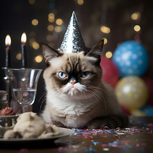Cat Congratulations Card Free Stock Photo - Public Domain Pictures