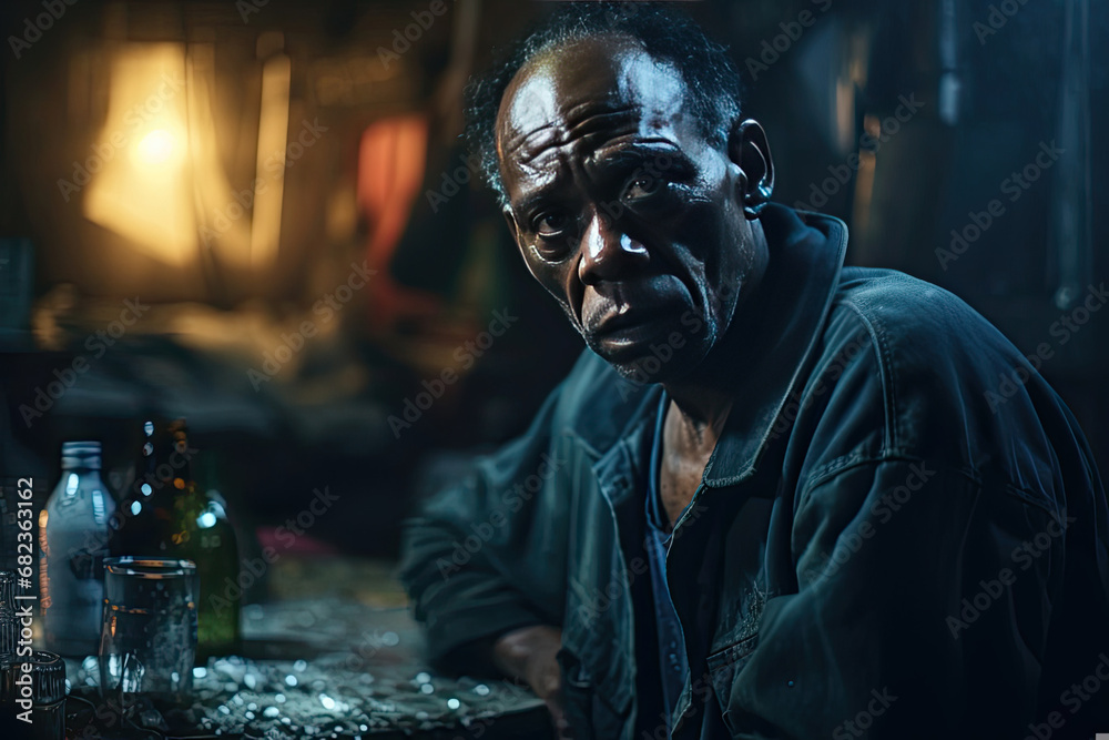 Crisis in the Streets Homelessness and Drug Abuse Among Students Stock ...