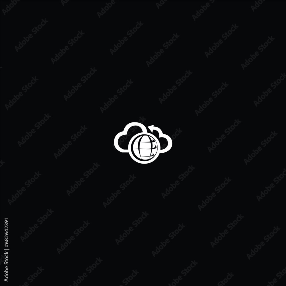 Cloud logo and brand identity Stock Vector | Adobe Stock