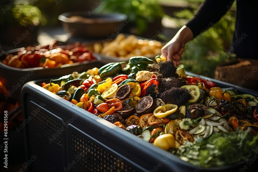 Composting, Nature's Recycling: Captivating visuals featuring compost ...