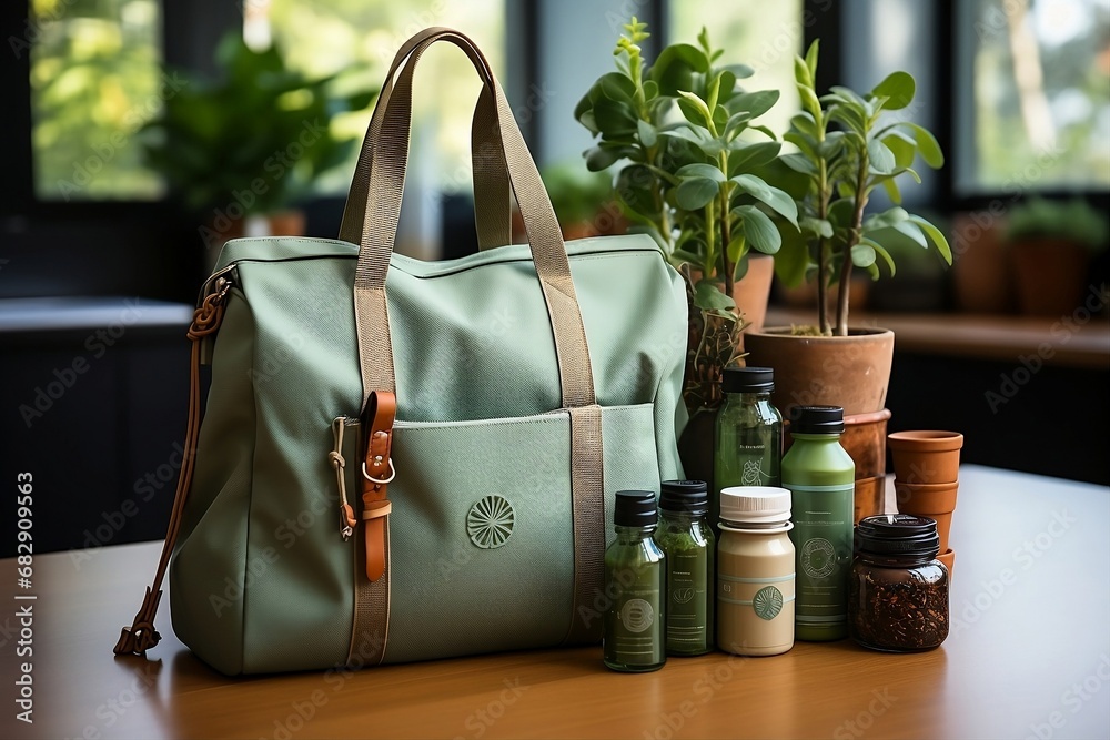 Eco-friendly, Embrace Sustainability: Visuals showcase reusable items ...
