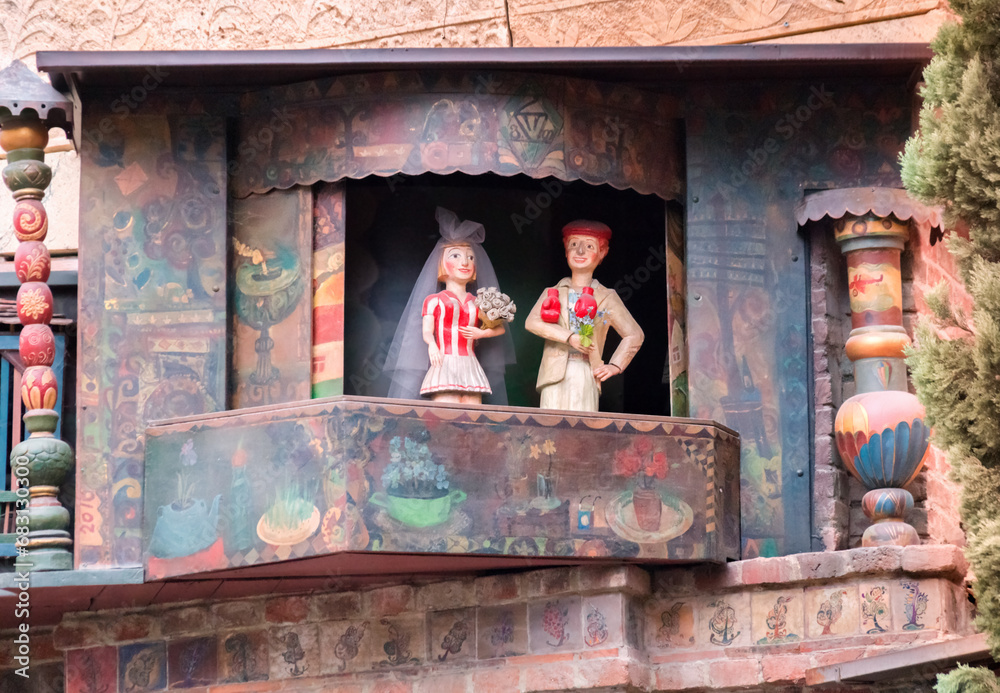 Tbilisi, Georgia - 08 29 2023: Tiny puppet characters of The Circle Of ...