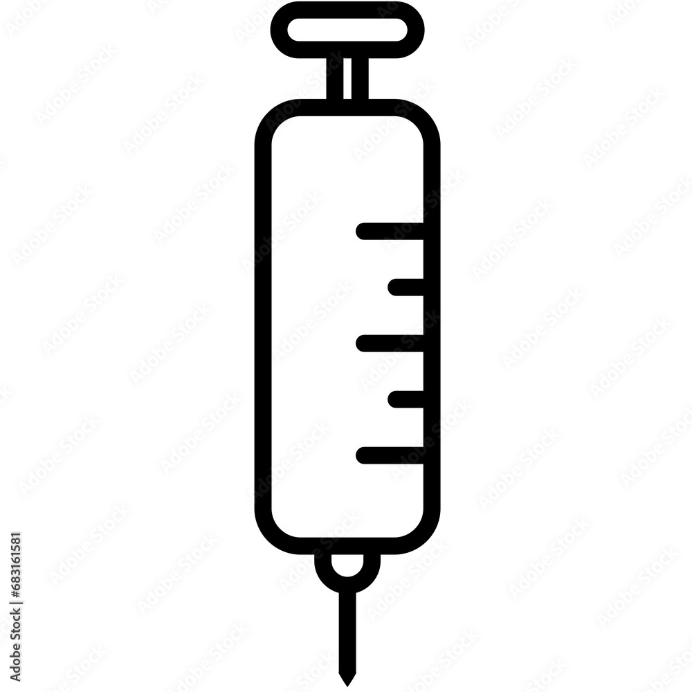Digital png illustration of syringe on transparent background Stock ...