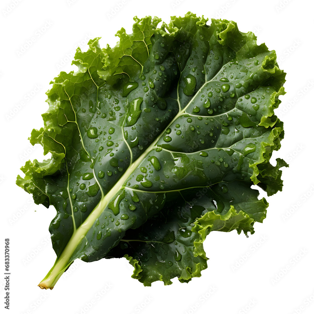 Photo Stock Kale png. Fresh lettuce leaf png. Spinach png. Green leafy ...