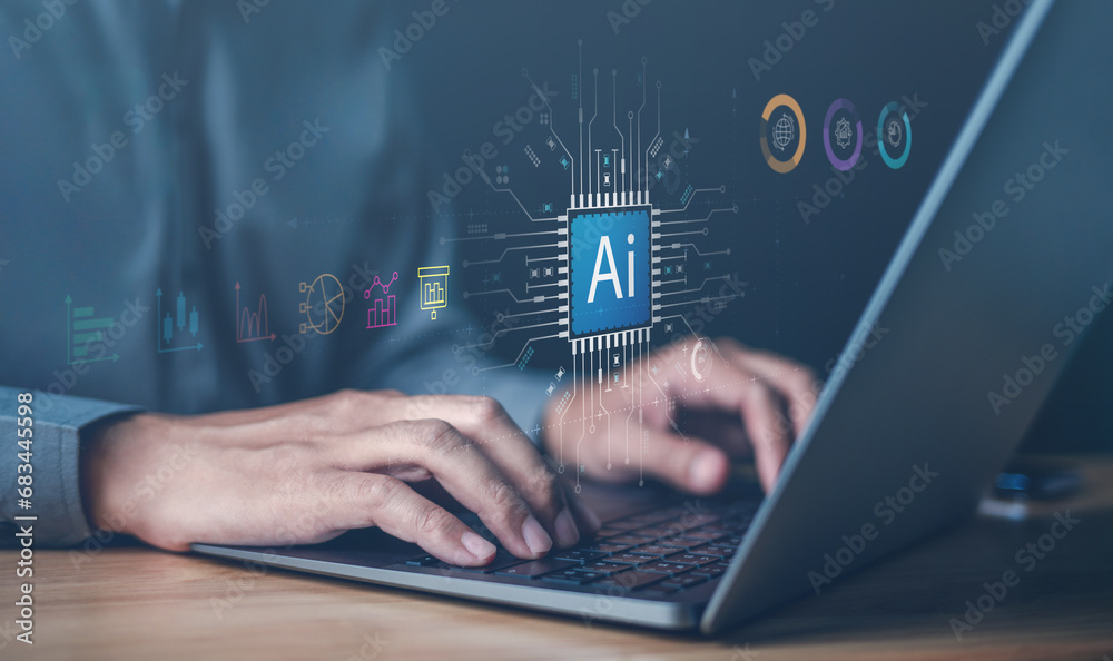 electronic, ai, board, network, processor, artificial intelligence ...