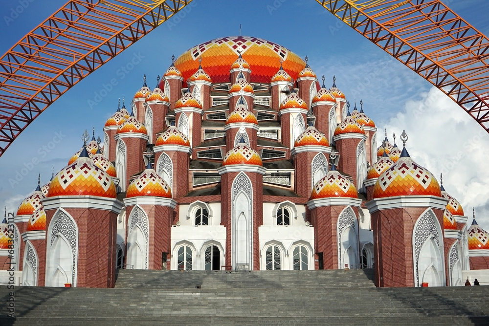 The 99 Domes Mosque is one of the most unique mosques in the world and ...