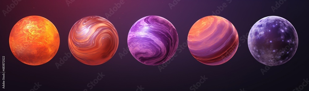 Explore Four Unique Types of Planets: Stunning Visions of Space in HD ...