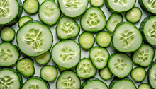 Sliced Cucumber Close-up Free Stock Photo - Public Domain Pictures