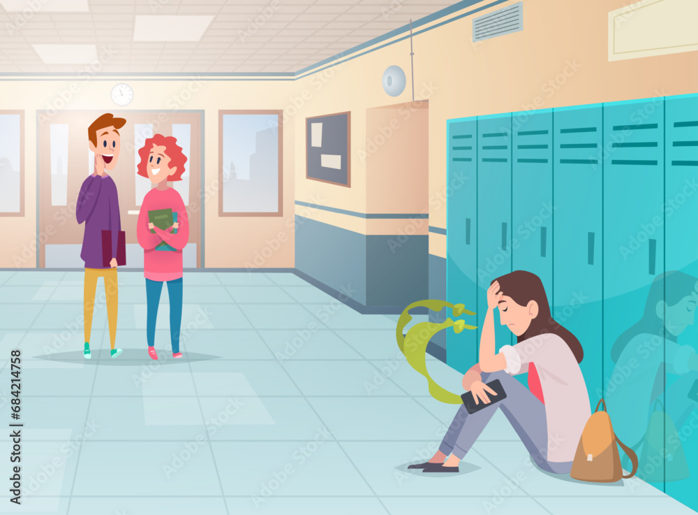Cyberbullying Persons Victims Of Online Haters And Violence Persons